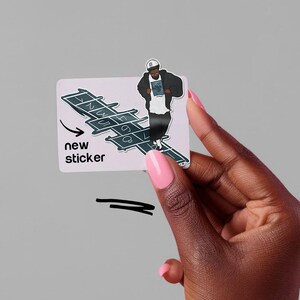 Kendrick Lamar They Not Like Us Hopscotch Sticker - Etsy