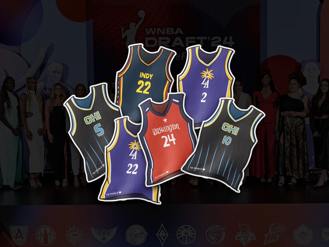 WNBA Rookies Jersey Sticker - Etsy