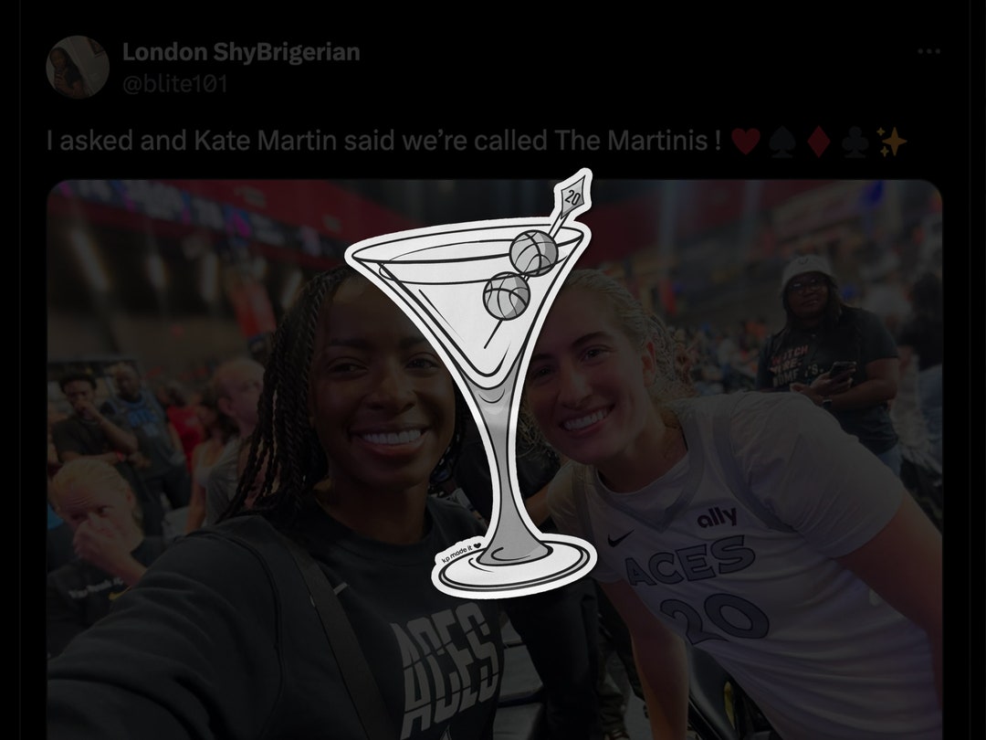 Kate Martin martinis Sticker - Etsy