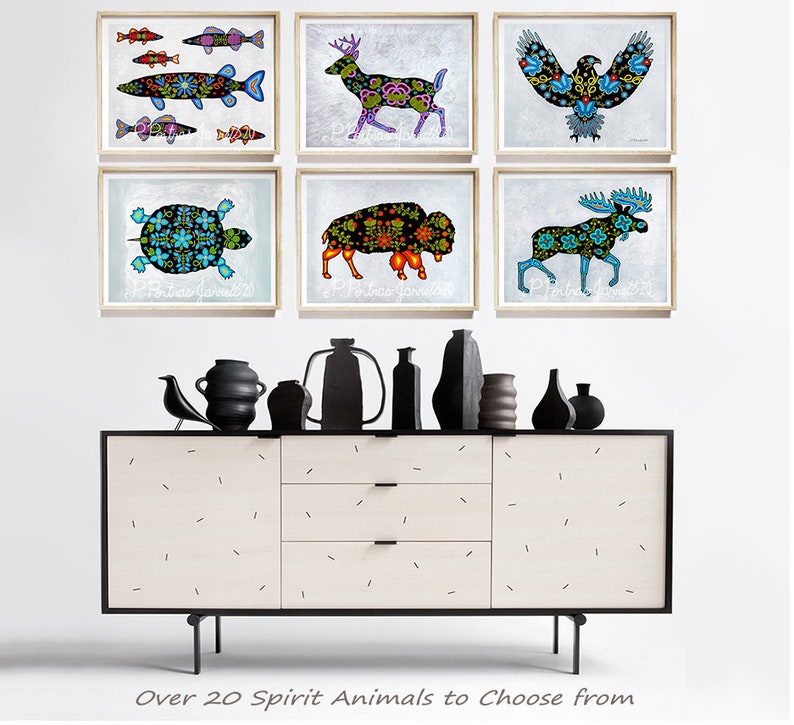 Fish Spirit Art, Fish Artwork, Fish Decor, Fish Wall Art, Fishing ...