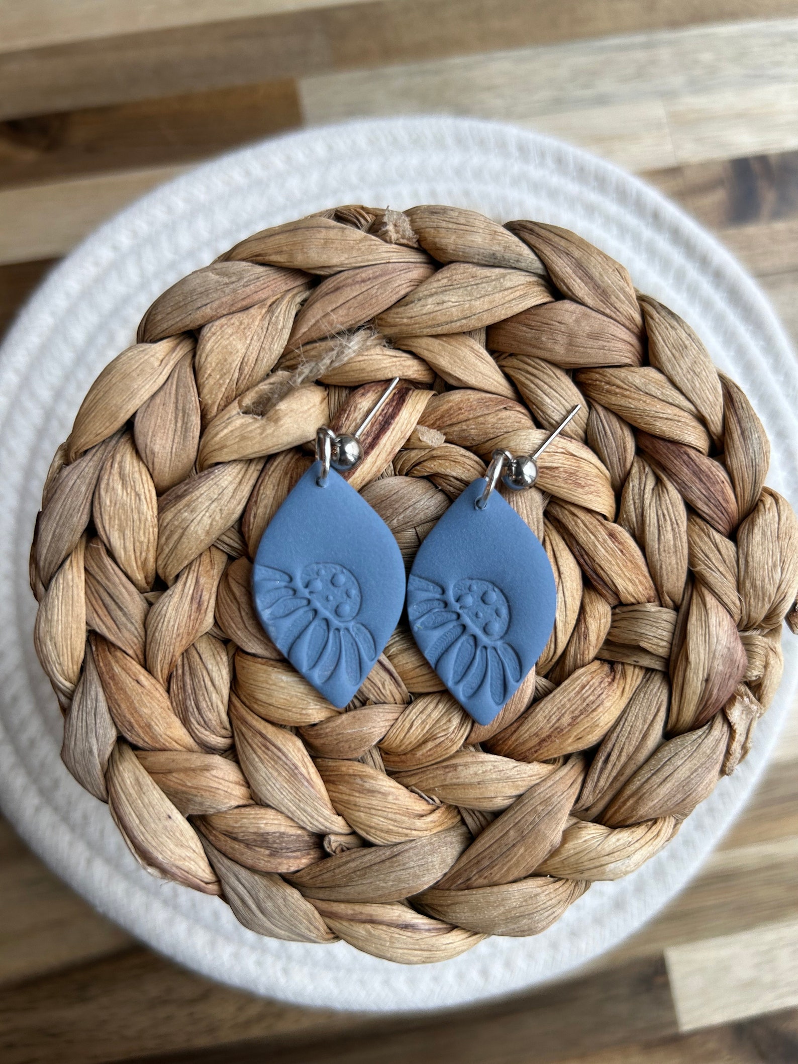 The PEACE Collection - Polymer Clay Earrings - Dangly, Dainty, Mountain ...