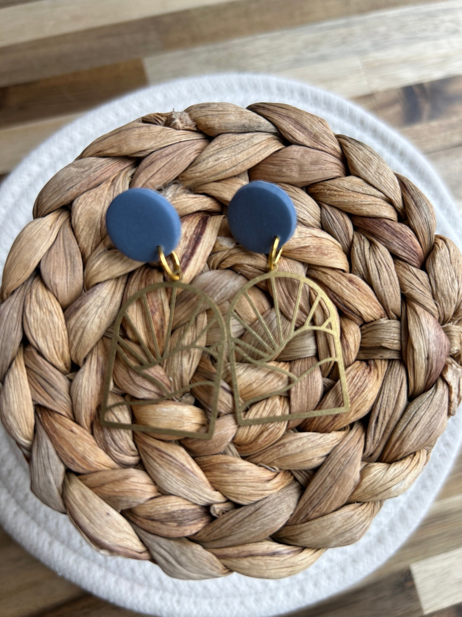 The PEACE Collection - Polymer Clay Earrings - Dangly, Dainty, Mountain ...