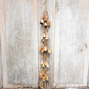 Bells Windchime, Bells on String, Colorfull Windchime, String of Bells ...