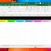 Colorful Goal Tracker Excel Template / Instant Digital Download! / BONUS FREE Progress Tracking ...