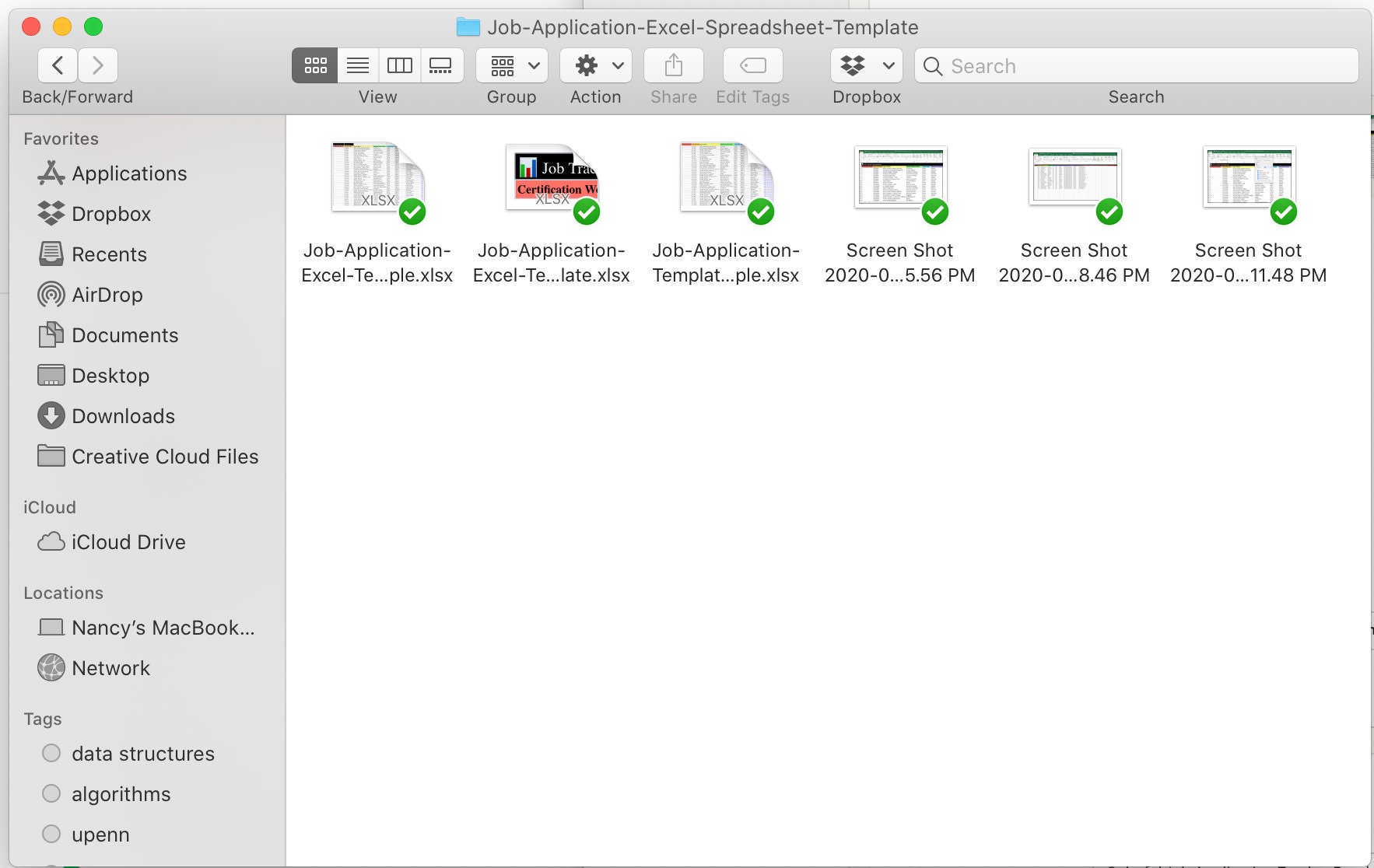 Colorful Job Application Tracker Excel Template | Job Application ...
