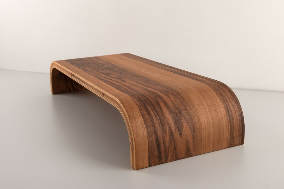 Wood Monitor Stand Wooden Riser Desk Shelf Support Imac | Etsy