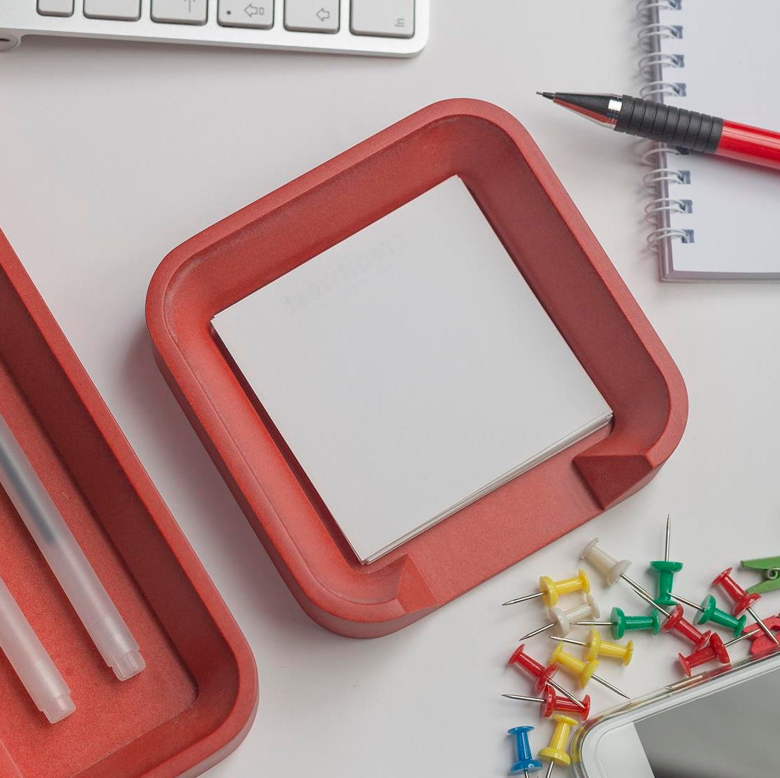 Memo Pad Holder note Paper Holder Memo Tray for 3x3 Inches - Etsy