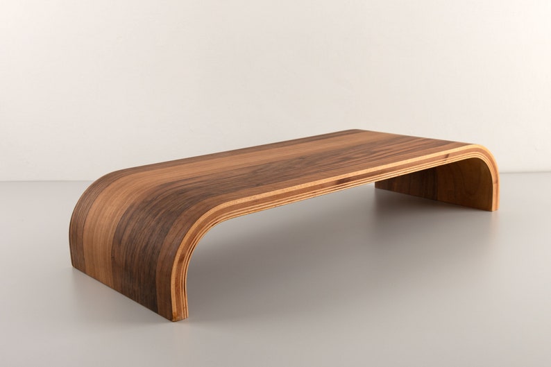 Wood Monitor Stand Wooden Riser Desk Shelf Support Imac | Etsy