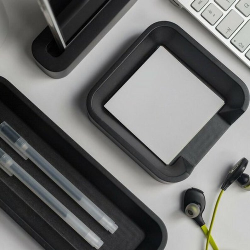 Memo Pad Holder note Paper Holder Memo Tray for 3x3 Inches - Etsy