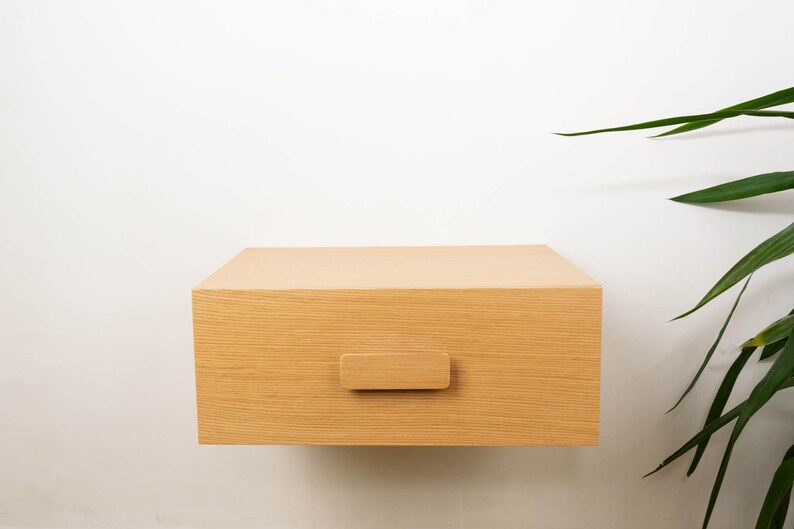 Wooden Floating Drawer Shelf With Drawer Custom Size - Etsy