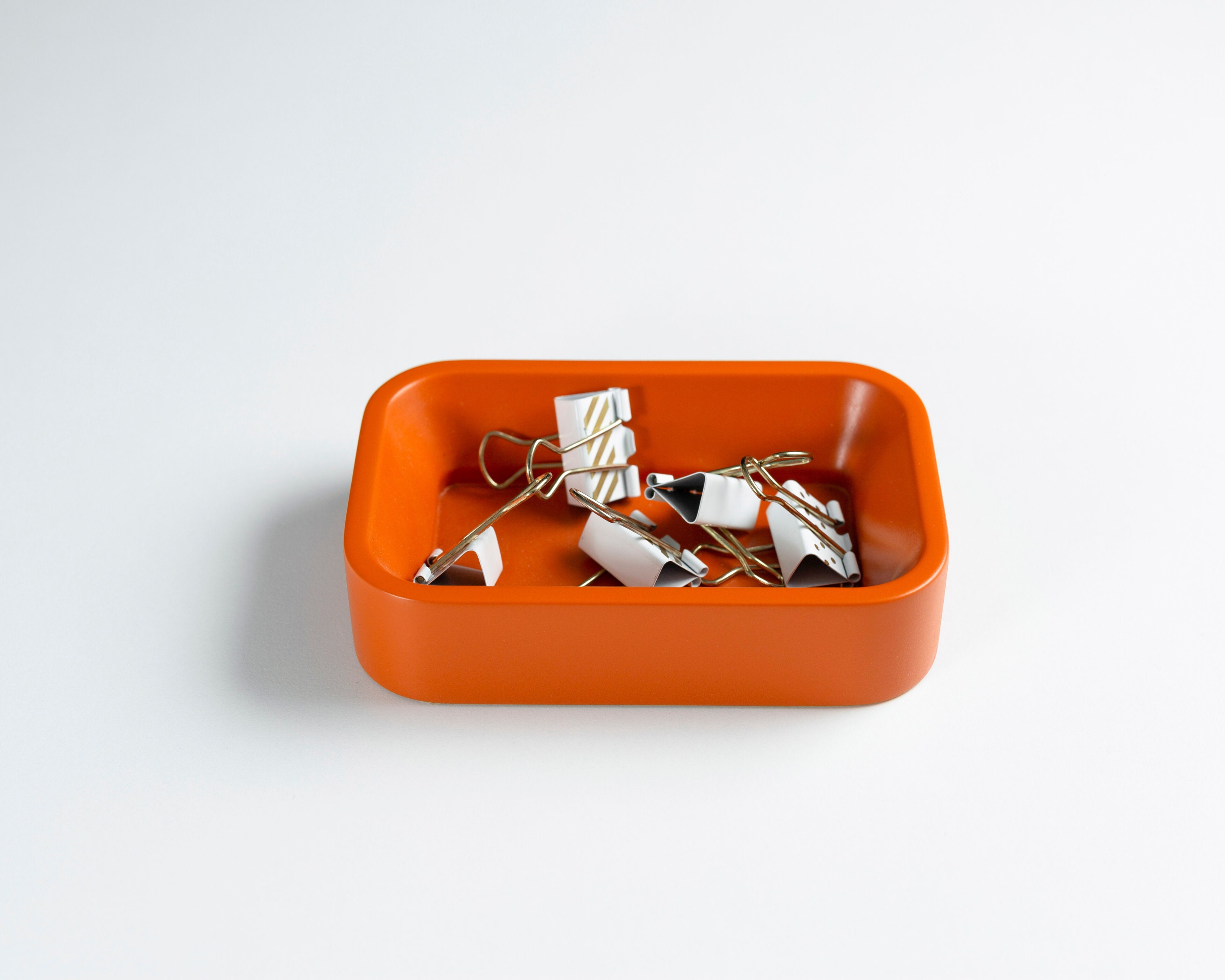 Orange Paper Clip Holderwood Paper Clip Cupwooden Paper Clip - Etsy