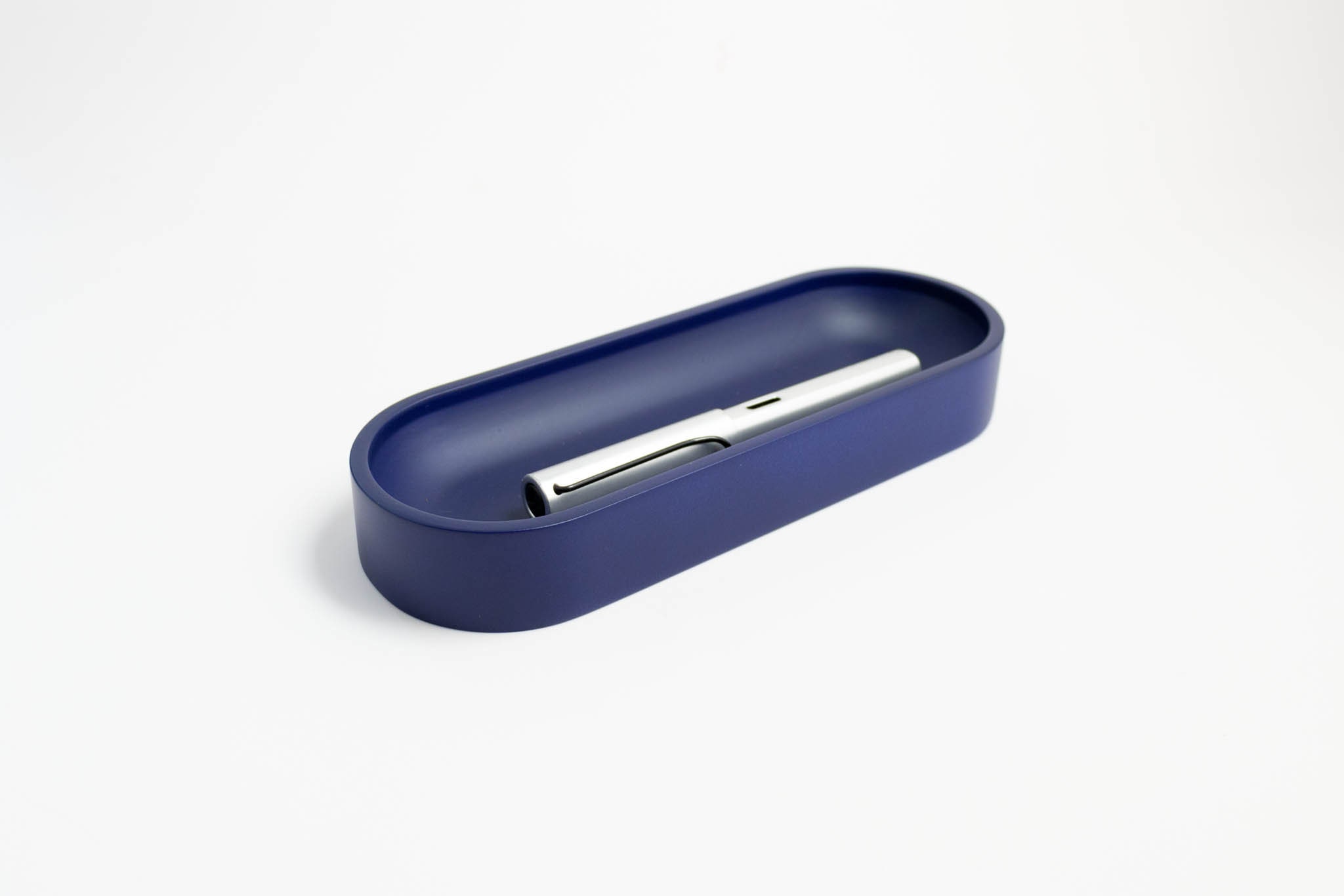 Night Blue Pen Holder Desk Organizer Tray Minimalist - Etsy