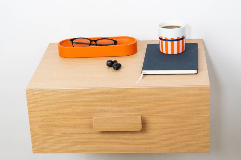 Wooden Floating Drawer, Shelf With Drawer, Custom Size Available, FSC ...