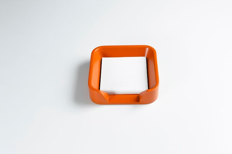 Orange Desk Accessories Office Desk Tidy Orange Office - Etsy