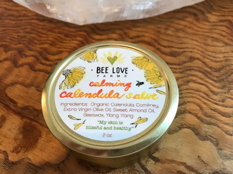 Calming Calendula Salve - Etsy