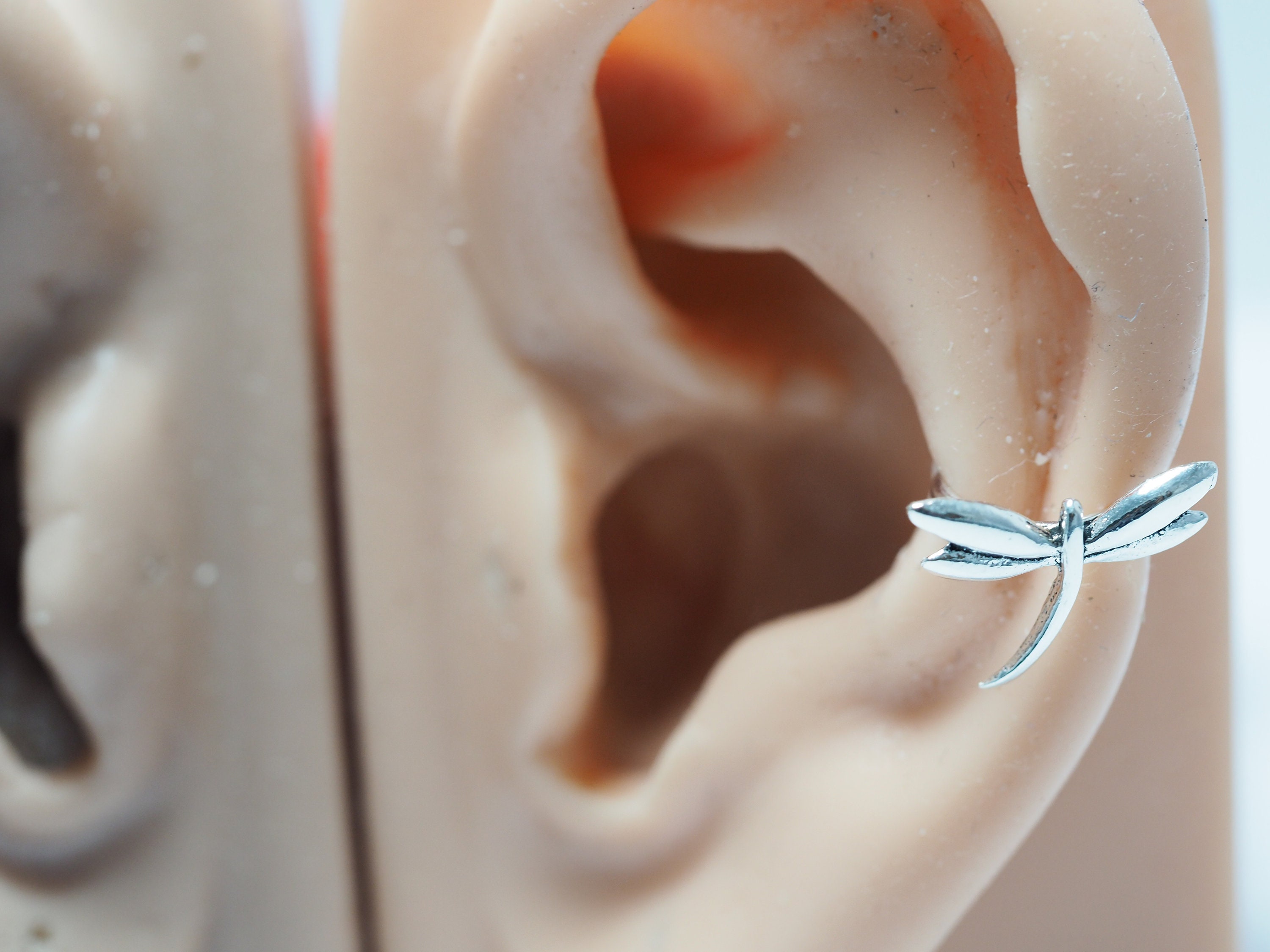 Dragonfly Ear Cuff Animal Ear Cuff Non Pierce Ear Cuff - Etsy