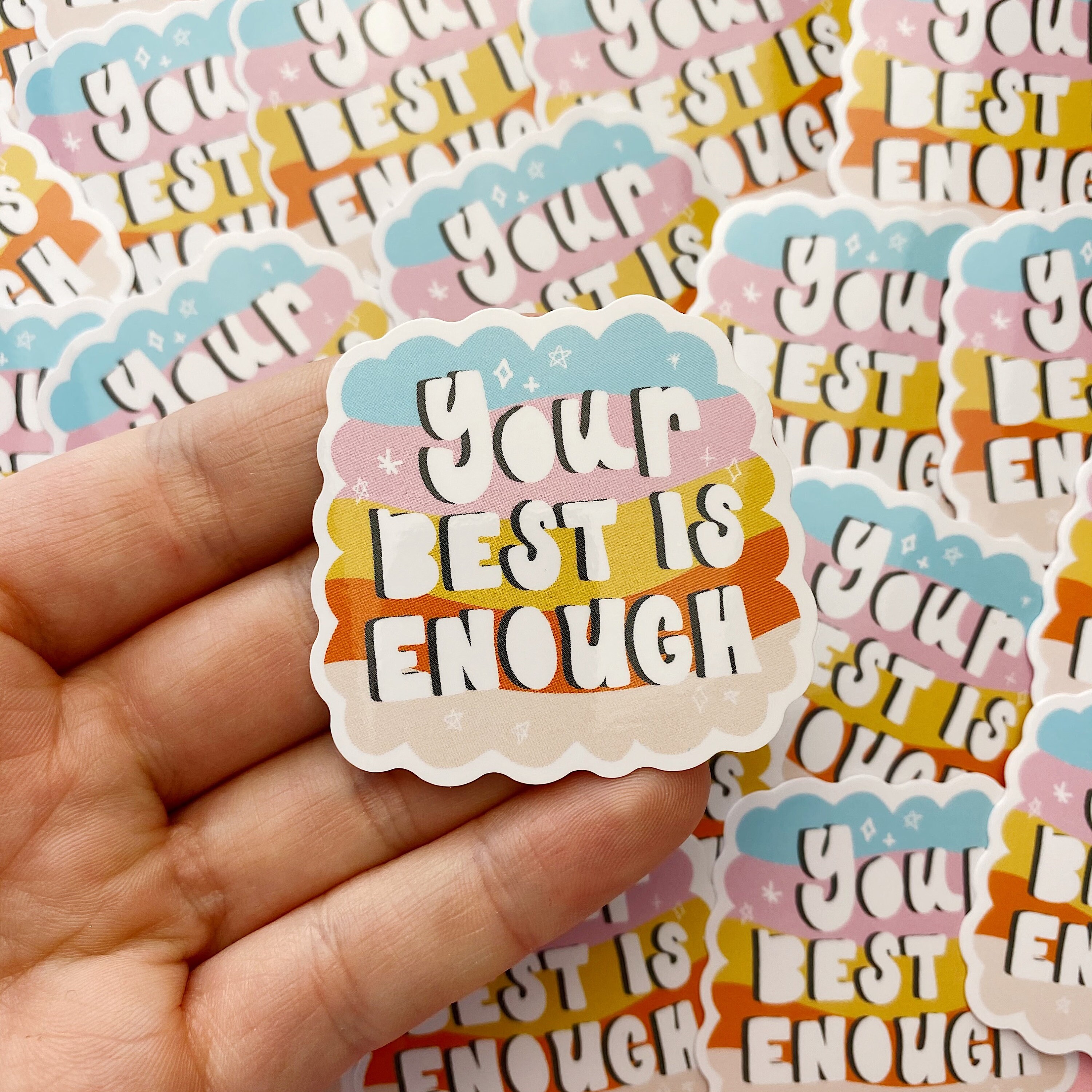 Die-Cut Decal Love Sticker Positivity Sticker Inspirational Saying You ...