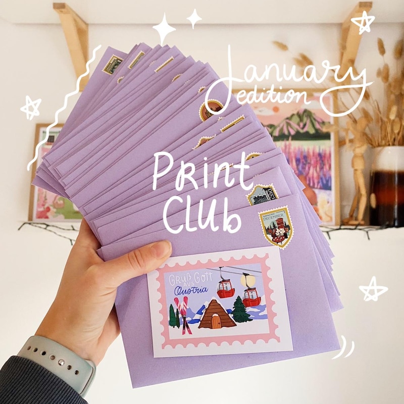 Postcard Mail Club - Etsy UK