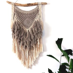 BRIDGE of LOVE Macramé Wall Hanging Organic Linen Macramé - Etsy