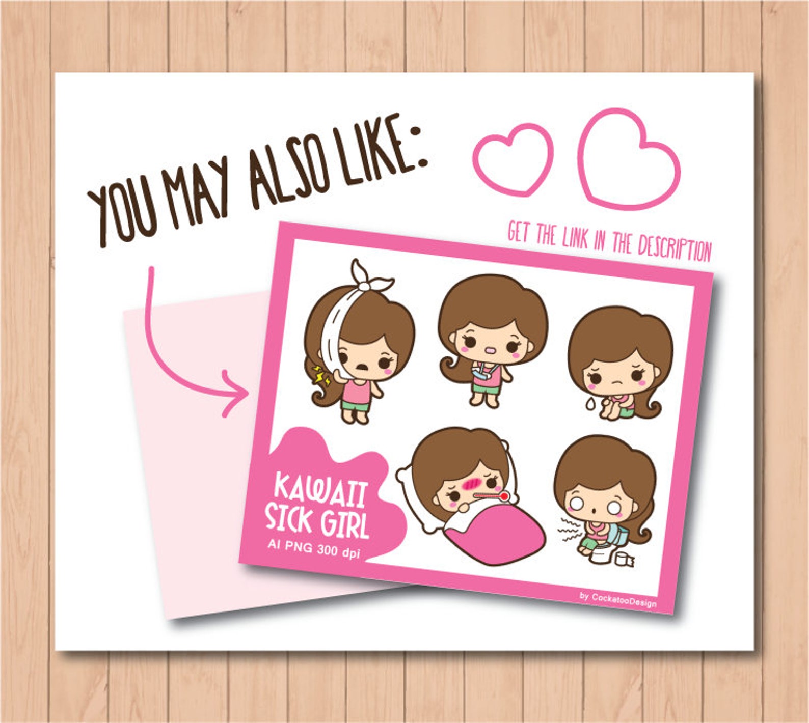 Kawaii Girl Clip Art, Cute Girl Clipart, Kawaii Girl Clipart, Chores ...