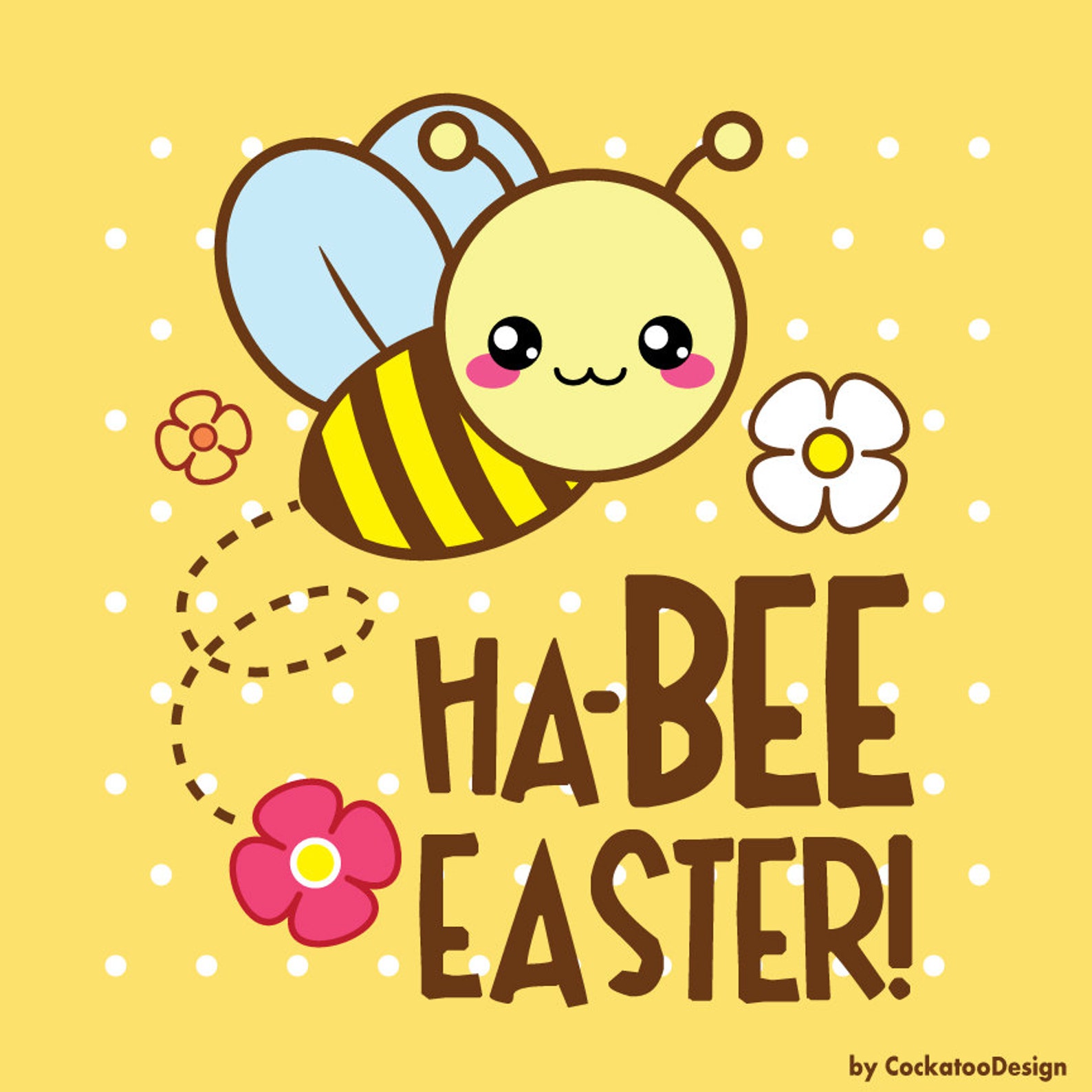 Easter clipart kawaii clipart easter digital paper easter | Etsy