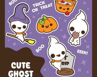 Kawaii Halloween Clipart Images, Cute Halloween Clipart, Kawaii Spooky ...