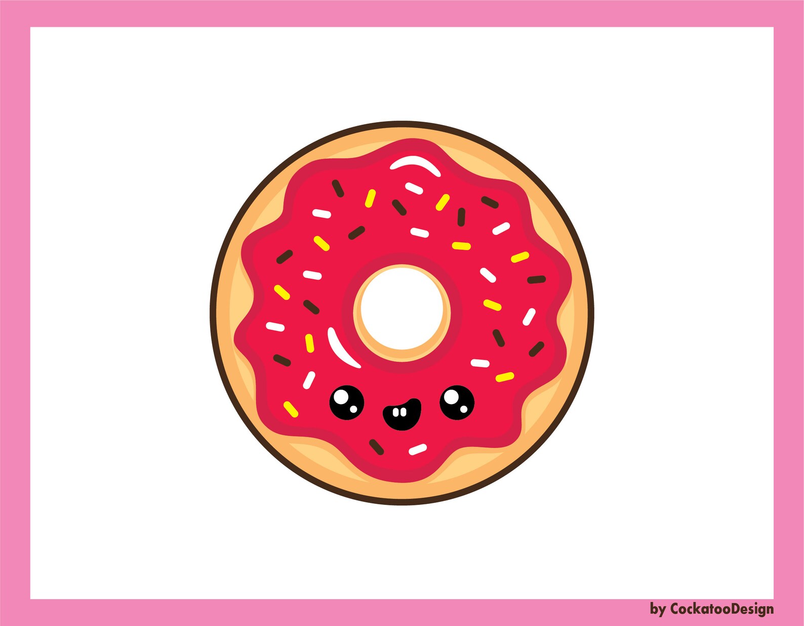Donut Clipart Kawaii Clip Art Donuts Clip Art Kawaii Donut - Etsy Denmark