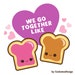 Valentine Clipart, Kawaii Food Clipart, Kawaii Valentines Day Clipart ...