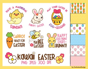 Easter Clipart Easter Graphics COMMERCIAL USE Spring - Etsy