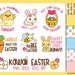 Easter Clipart, Kawaii Clipart, Easter Digital Paper, Easter Bunny ...