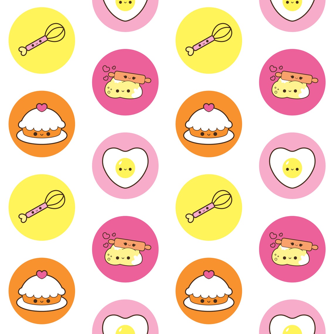 Valentines Day Clipart, Kawaii Cooking Clipart, Funny Love Clipart ...