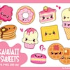Kawaii Chinese Food Clipart, Kawaii Food Clipart, Fortune Cookie ...