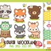 Woodland Clipart Spring Clipart Woodland Animals Clipart - Etsy