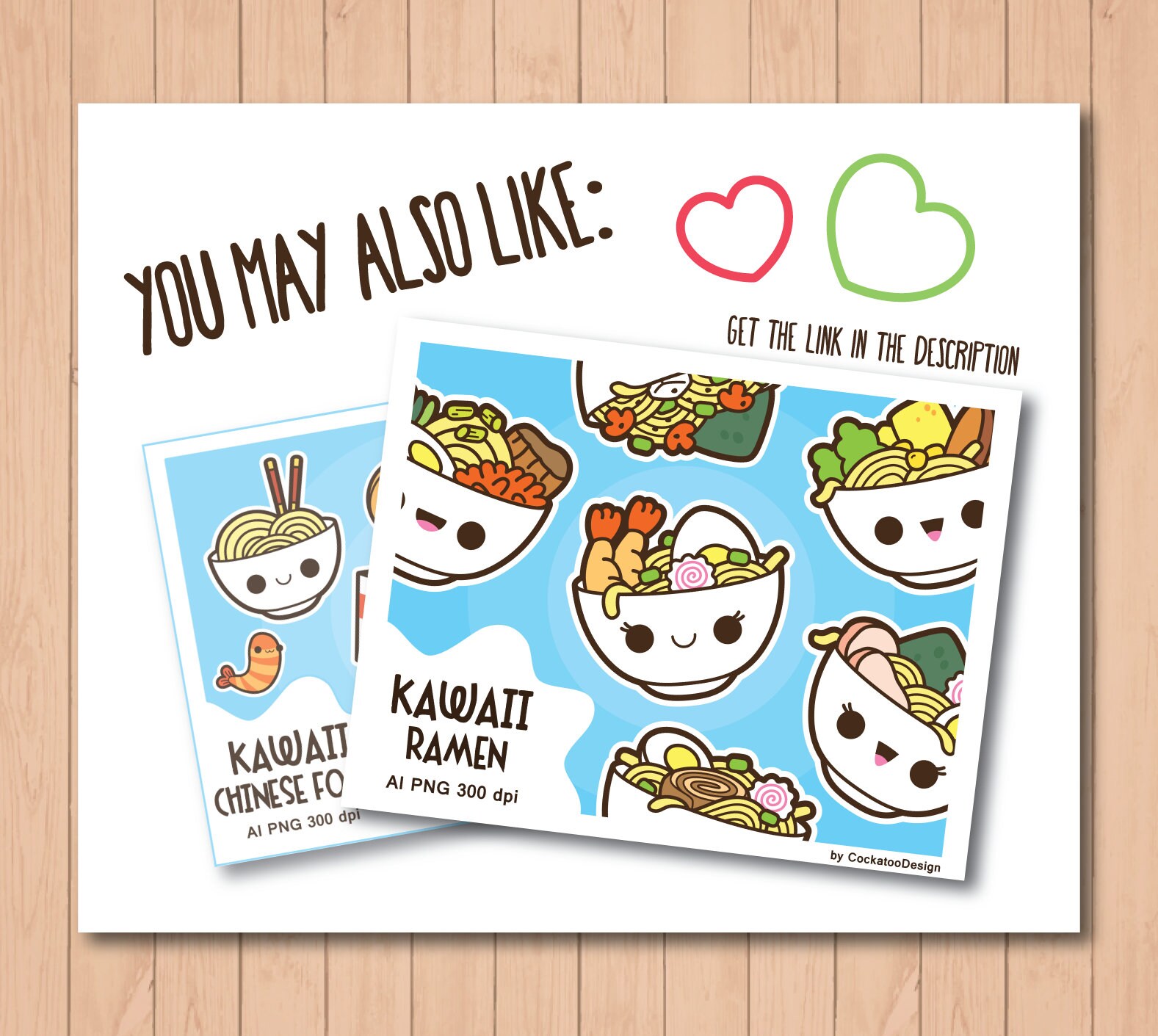 Kawaii Chinese Food Clipart Kawaii Food Clipart Fortune - Etsy Canada
