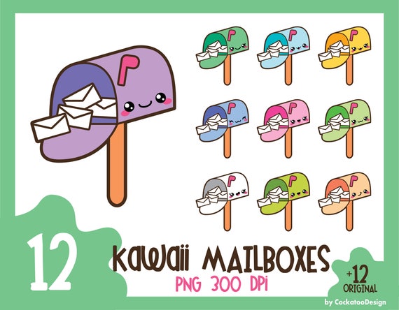 Mail Box With Letter Clip Art