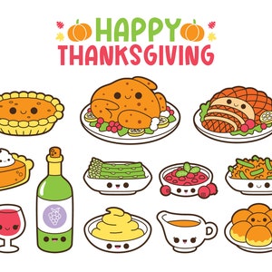 Thanksgiving Dinner Clipart, Turkey Gravy Clipart, Thanksgiving Food ...