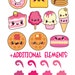 Kawaii Clipart, Kawaii Sweets Clipart, Kawaii Food Clipart, Cake ...