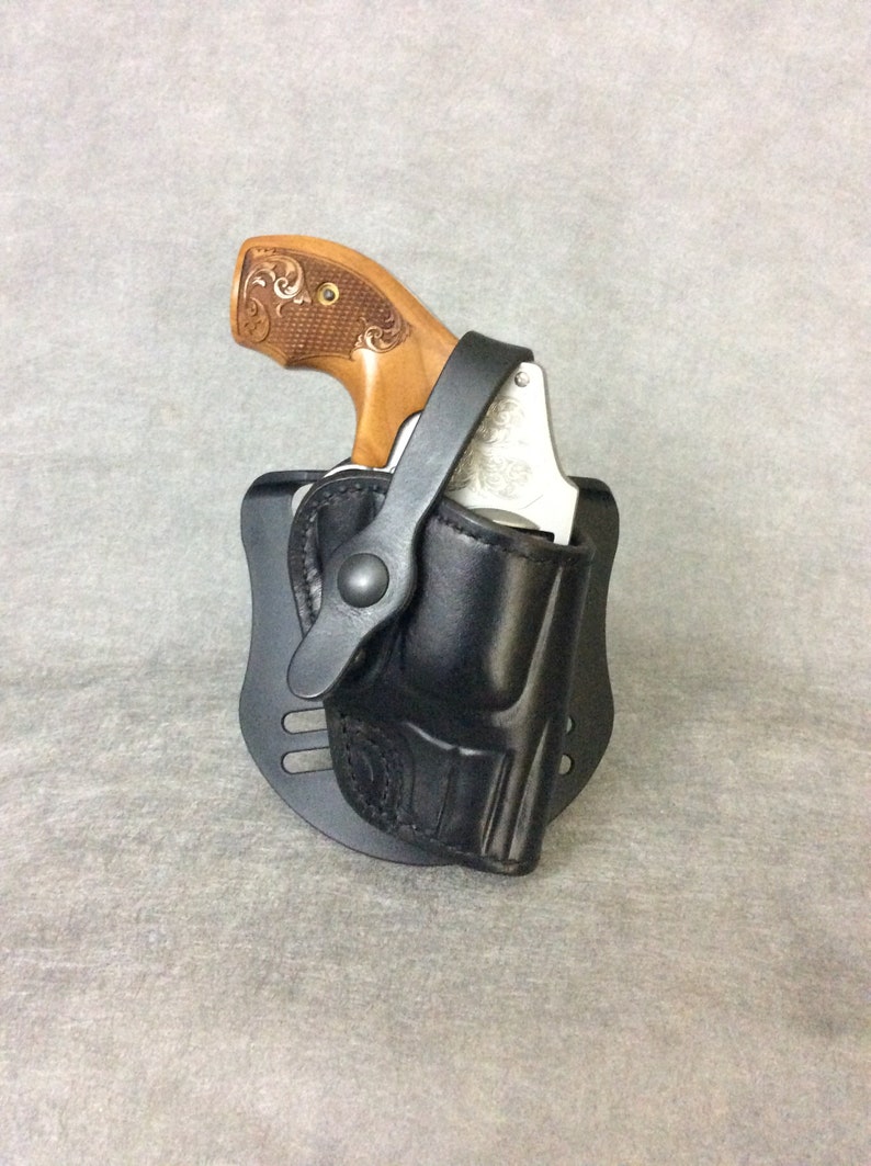ETW Holsters Smith & Wesson J Frame OWB Custom Leather Holster - Etsy