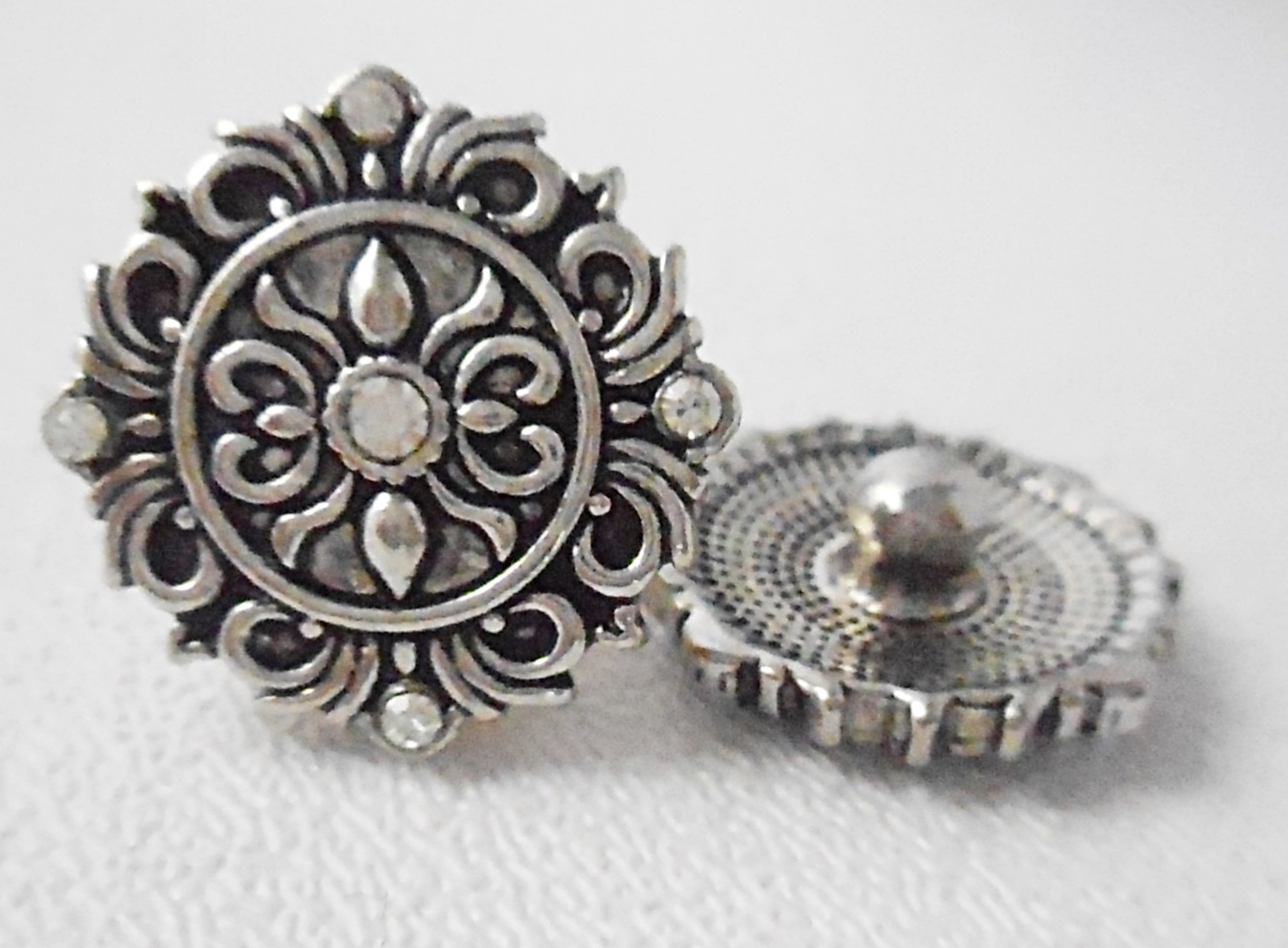 Snap Button Jewelry, Crystal Shield Snap Charm,fits on Ginger Snaps ...