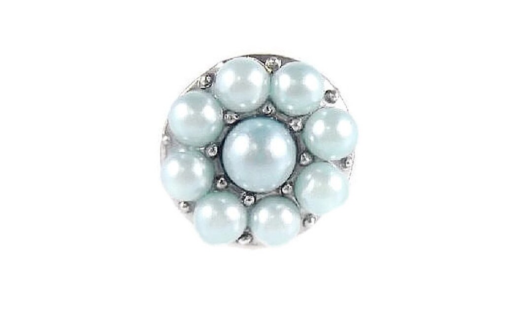 Blue Mini Snaps Charms Jewelry,12mm Mini Snaps Jewelry,mini Button ...