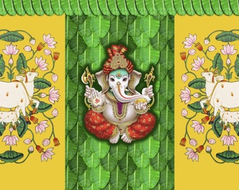 Indian Puja Backdrop - Etsy