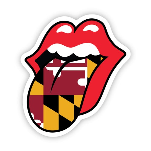Natty Boh Maryland Flag Love Sticker Decal - Etsy