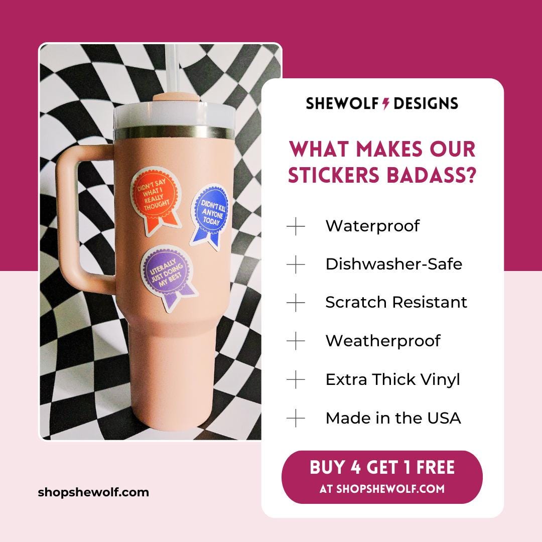 Sticker: RBF at Work | Funny Resting Bitch Face Decal & Construction ...
