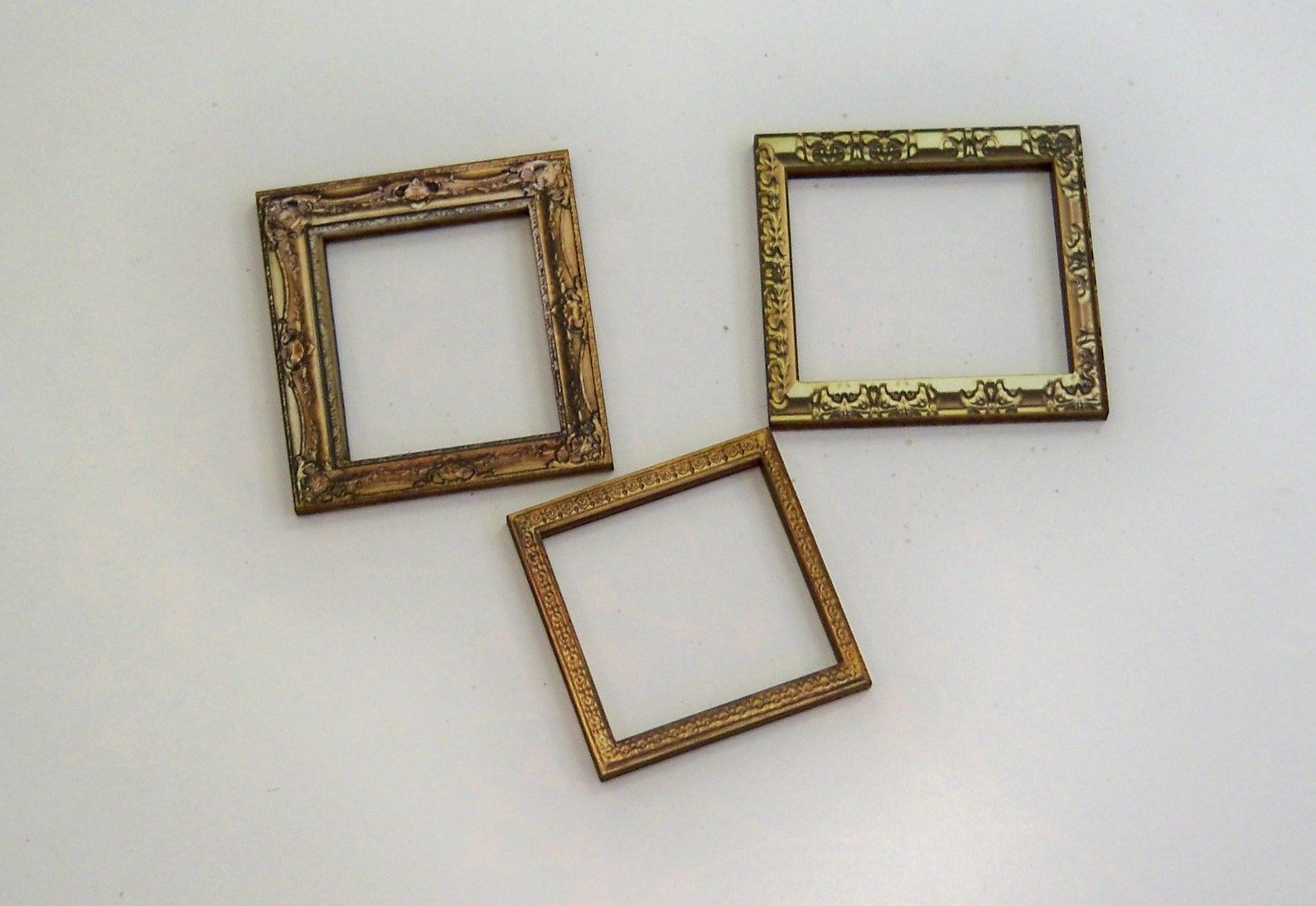 Picture Frames. Minature Frames. Attach Your Own Picture. SET - Etsy