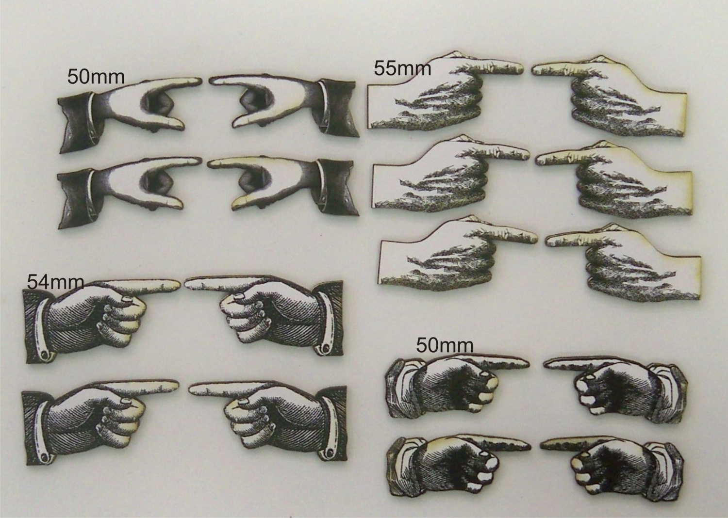 POINTING FINGERS. 18 X Pointing Fingers in a Pack | Etsy