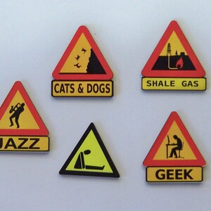 Latest Road Sign. Not yet in the Highway Code. SET 1 16 X Laser Wood ...