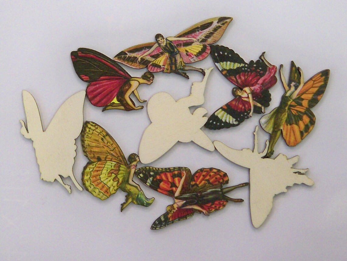 Butterfly Fairies. Flappers With Wings. This is a Collection - Etsy UK
