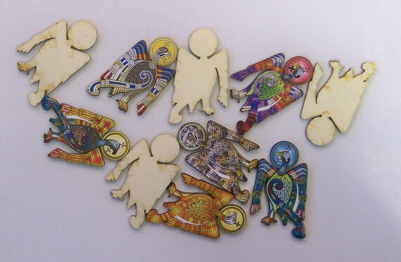 Paper 10 X Celtic St John Vivid colours Die Cuts Craft Supplies & Tools ...