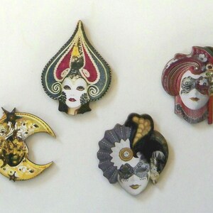 Florence Masks. 12 X Florentine Style Masks. Perfect Craft Product - Etsy
