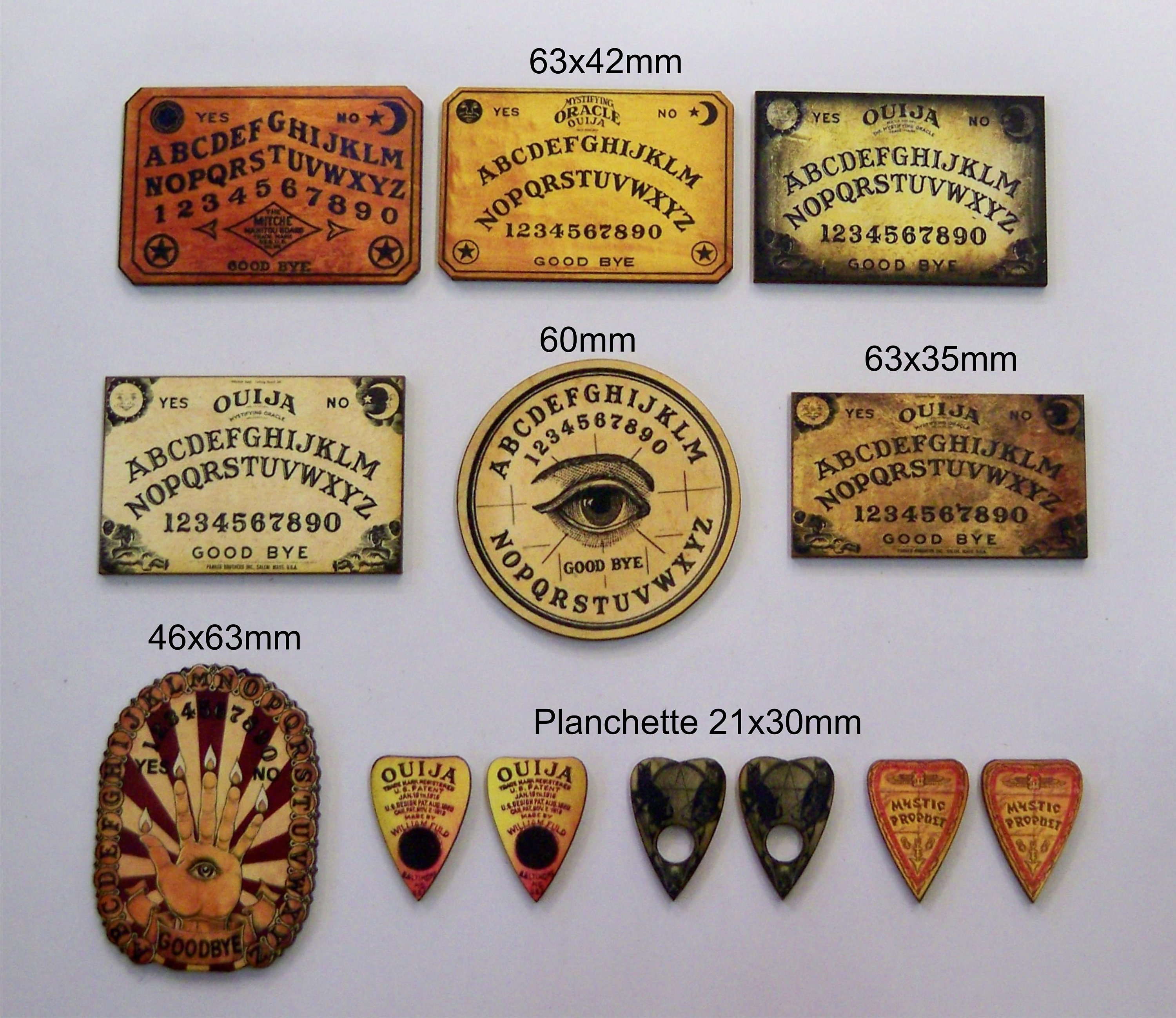 OUIJA Board & PLANCHETTE Minatures for Little People - Etsy UK